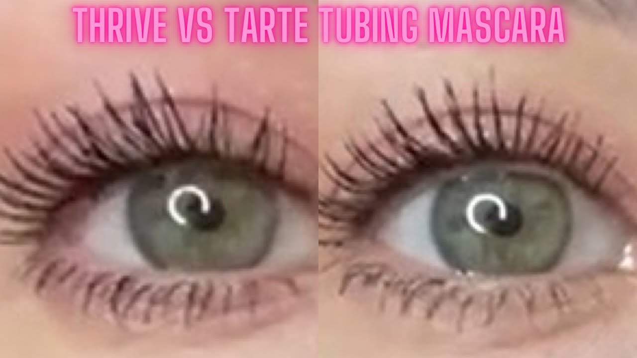 Tarte Tubing Mascara Vs Thrive At Jason Gibbons Blog