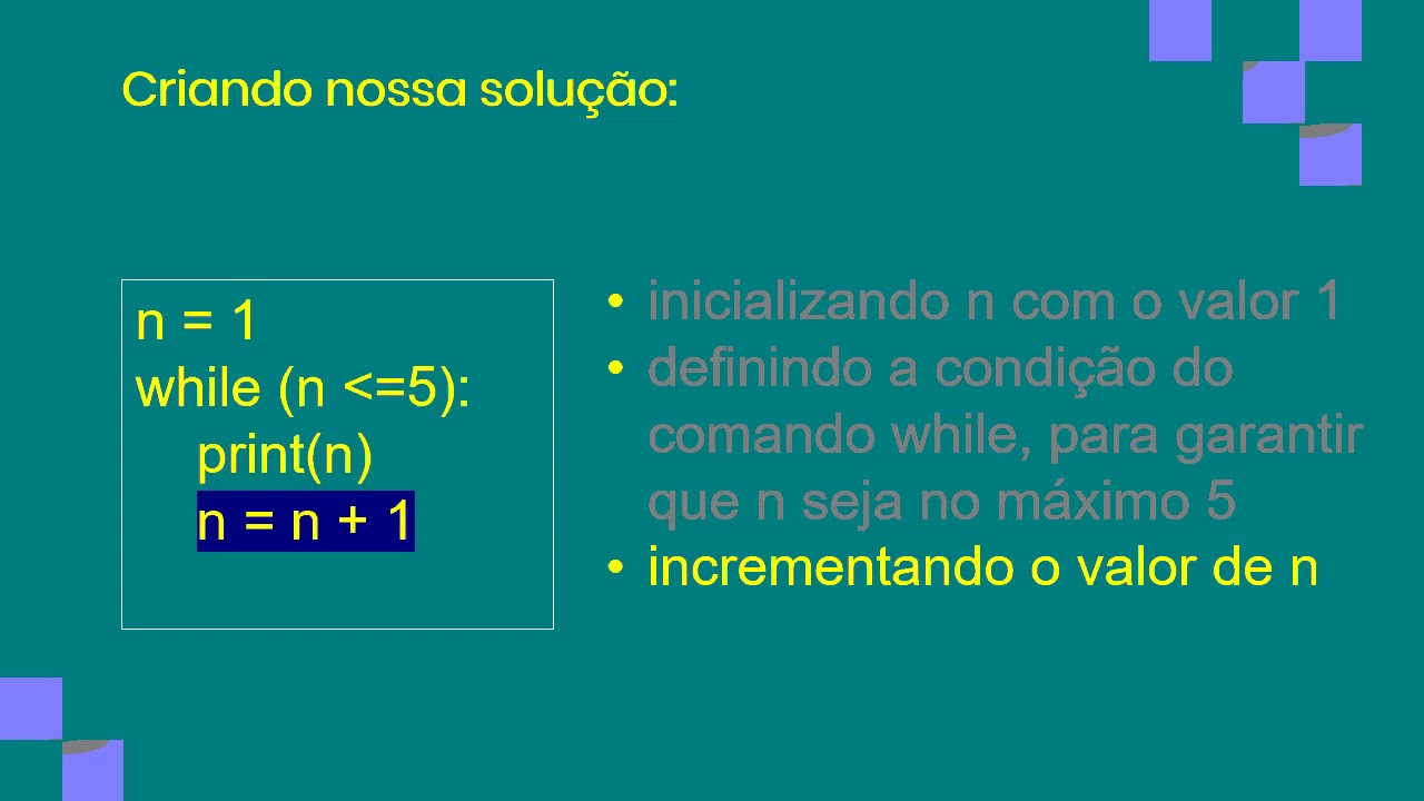Entendendo O Comando While Em Python Youtube