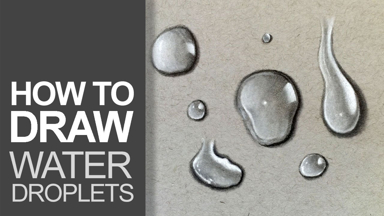 How To Draw A Water Droplet At Thomas Lopez Blog