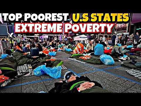 Top 10 States With Highest Poverty In America Poorest States 2024