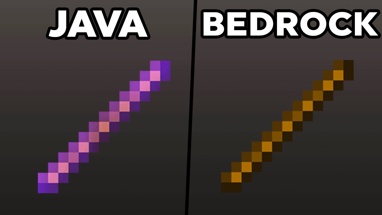 117 Minecraft Java Vs Bedrock Things Youtube