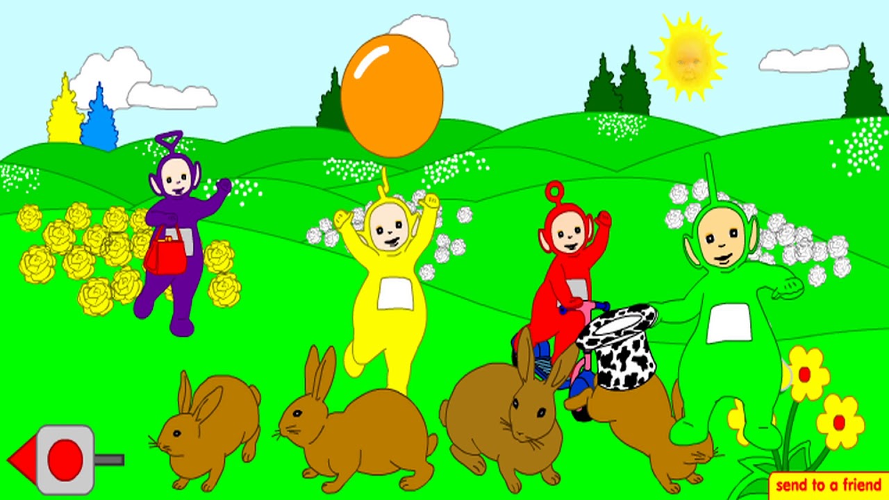 Pc Longplay Teletubbies Landscape Game Youtube
