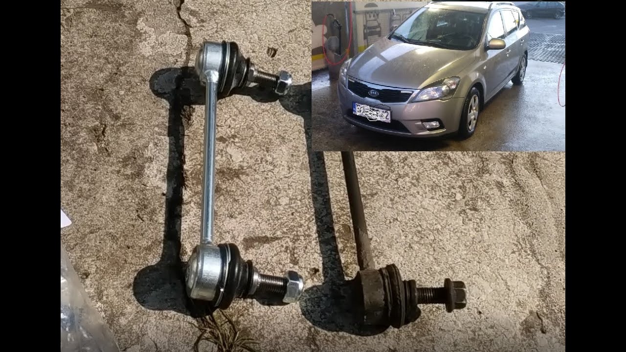 Kia Ceed I łącznik Stabilizatora Tył Rear Stabilizer Link замена