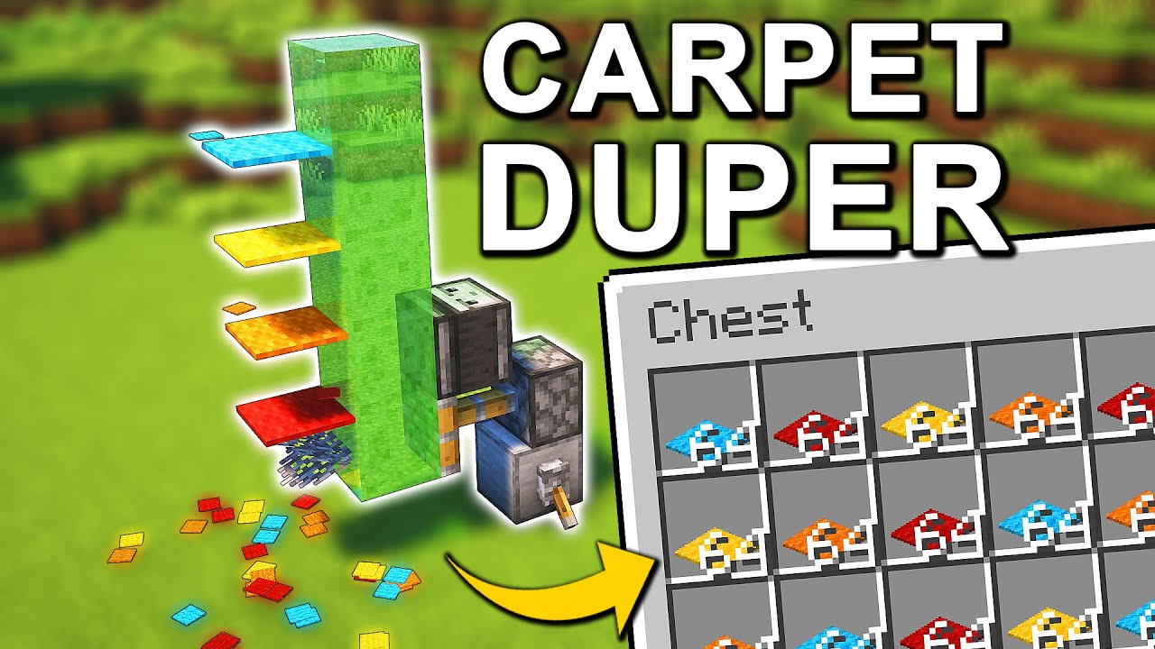 The Easiest Carpet Farm In Minecraft 1 21 Tutorial Youtube