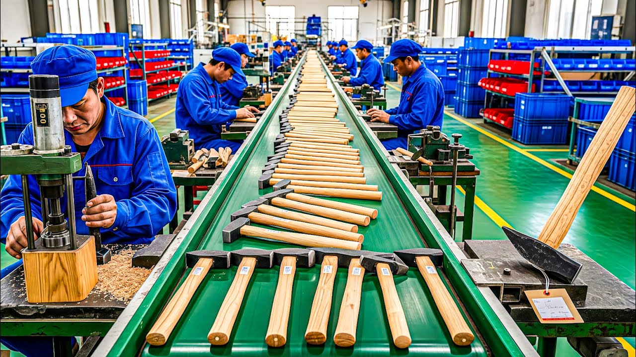 Inside The Hammer Factory Full Process How Luxury Hammers Are Made