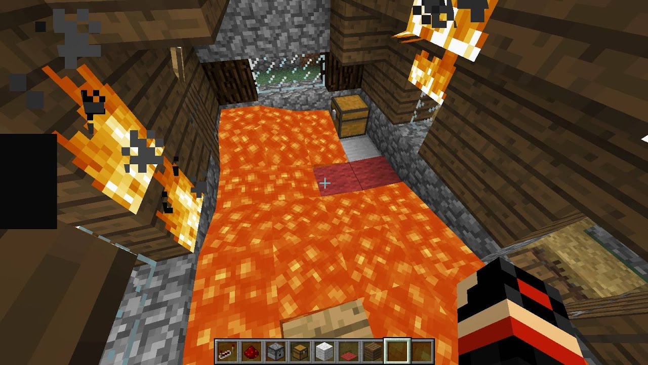 How To Make A Lava Chest Trap In Minecraft At Sharlene Burcham Blog