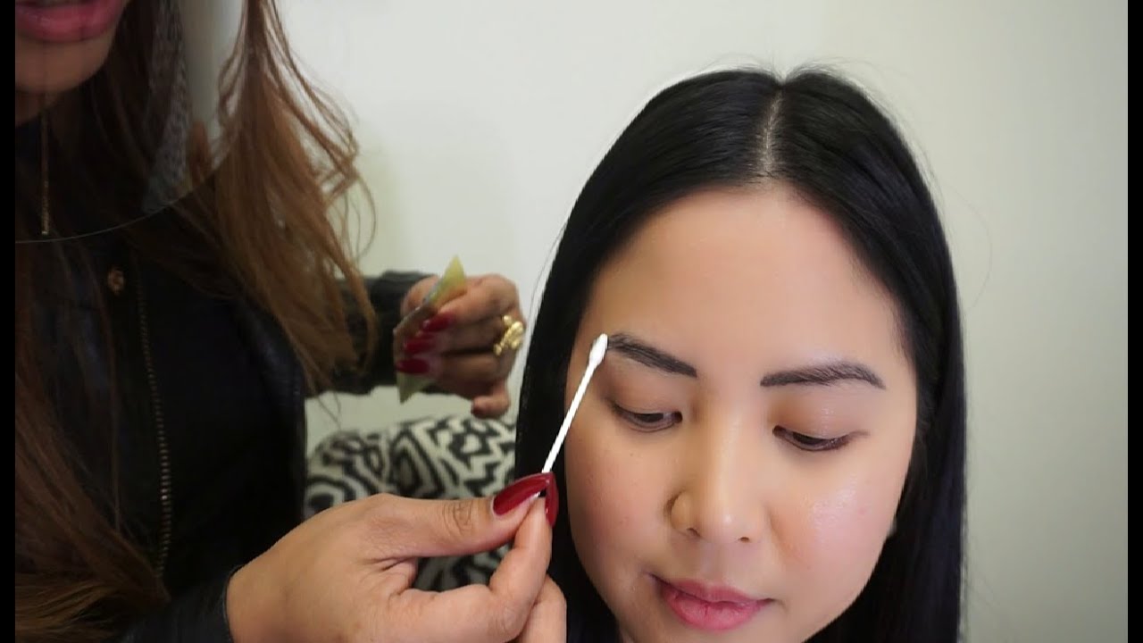 After Care At Browqueen Microblading Youtube