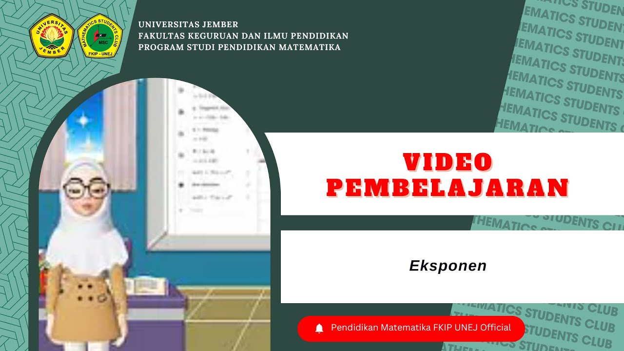 Eksponen Video Pembelajaran Youtube
