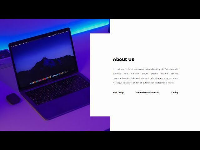 About Us Page Design With Source Code Infoupdate Org