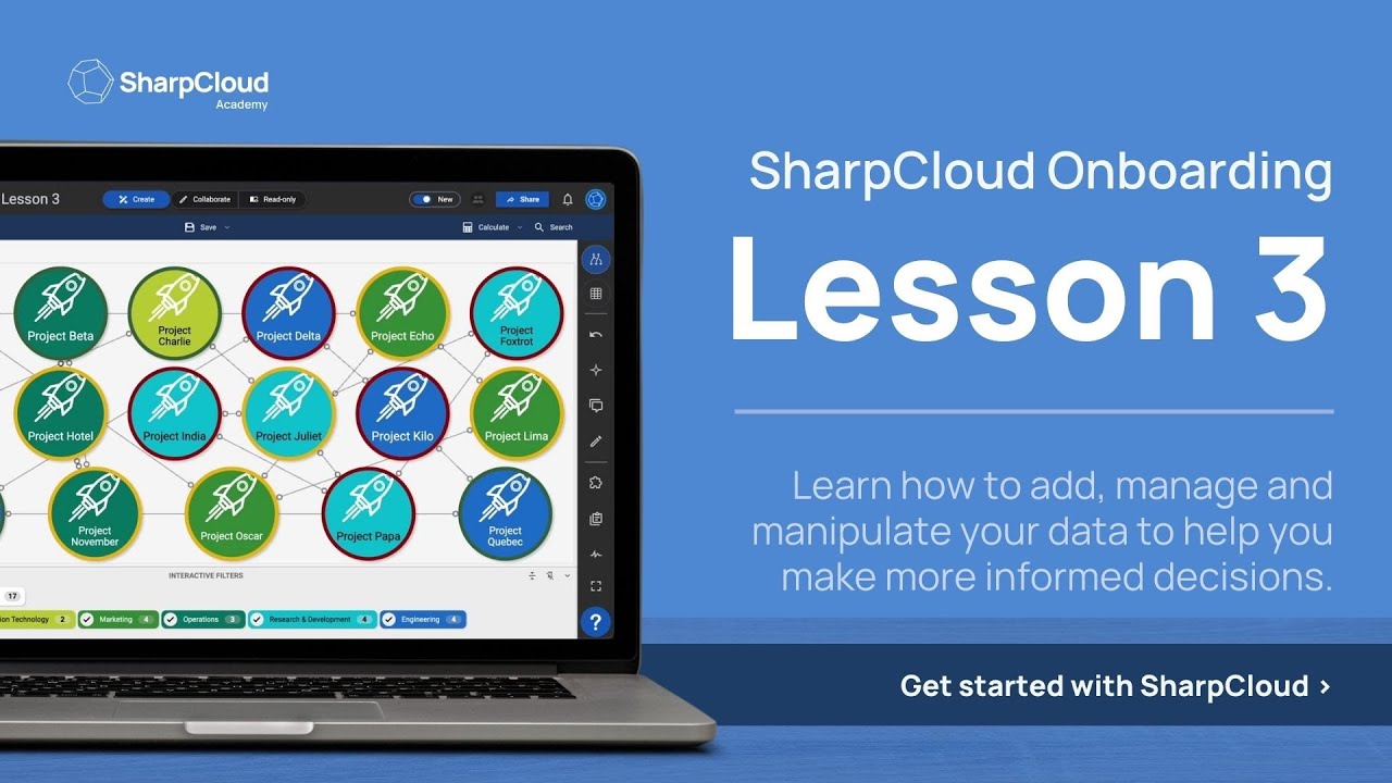 Sharpcloud Onboarding Lesson 3 Youtube