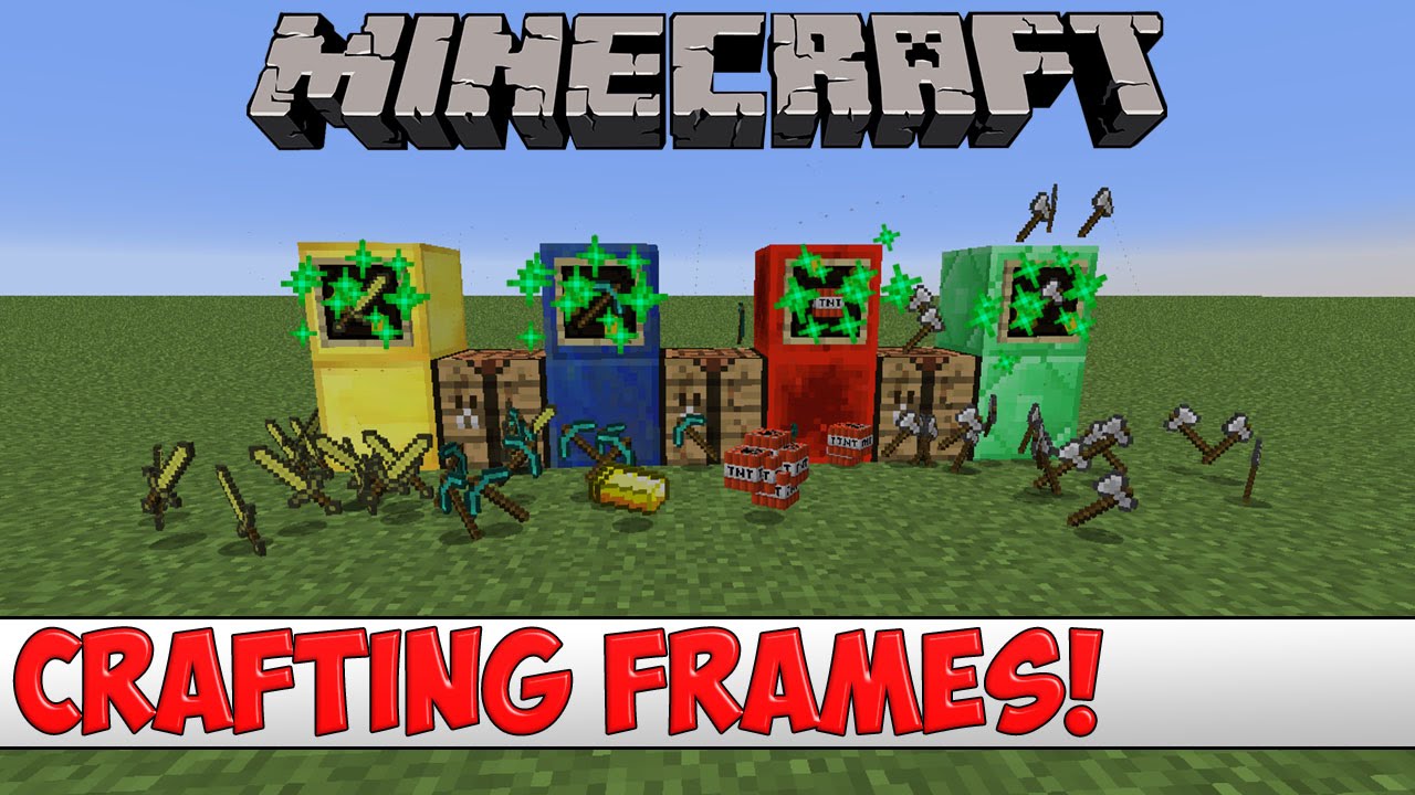 Minecraft Plugin Tutorial Crafting Frames Youtube