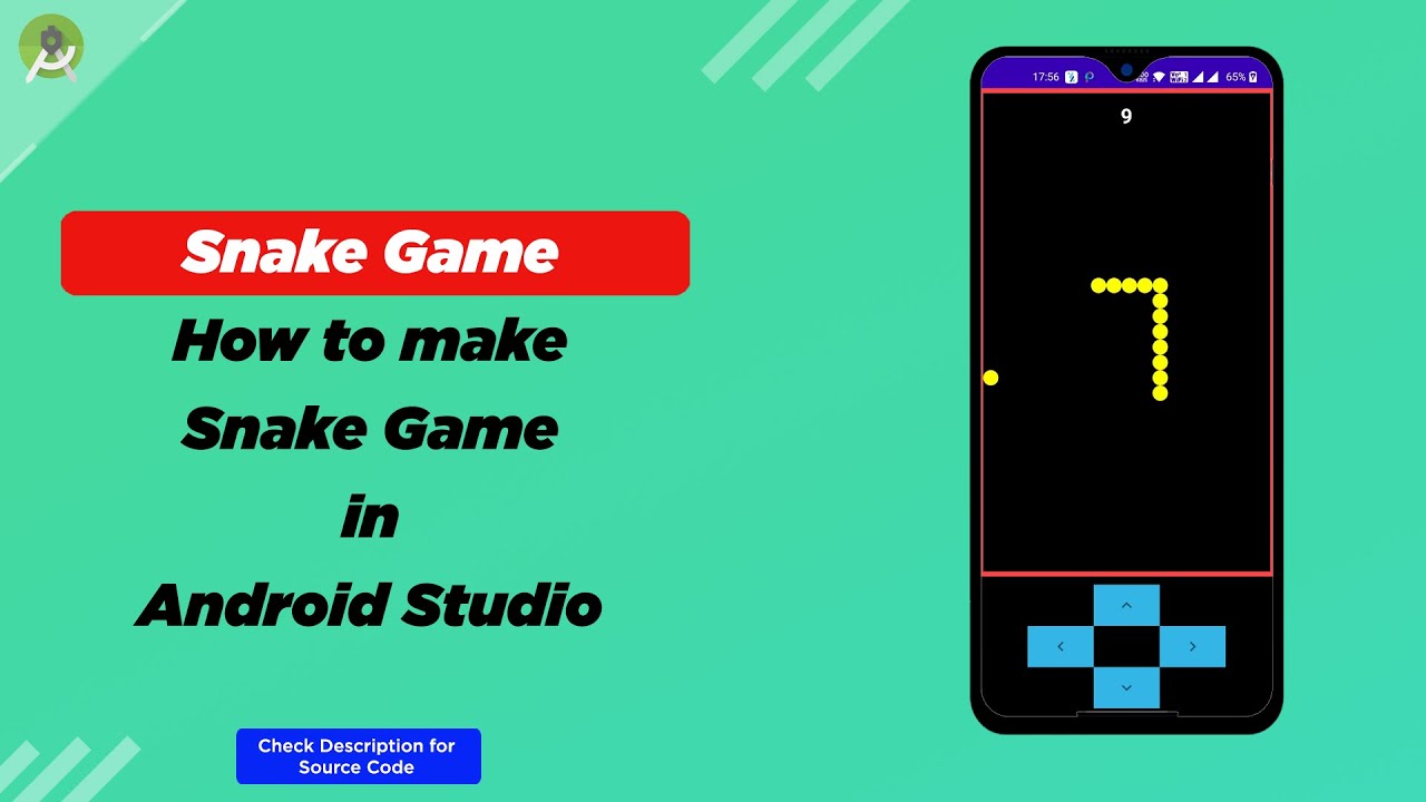 How To Make A Complete Snake Game In Android Studio Step By Step