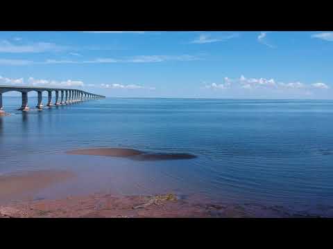 Confederation Bridge Cape Tormentine New Brunswick Canada Youtube