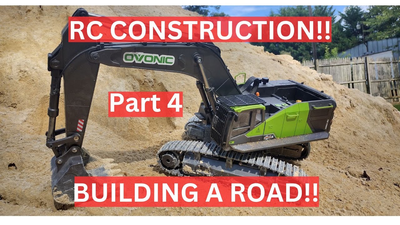 Rc Construction Building A Road Part 4 Youtube