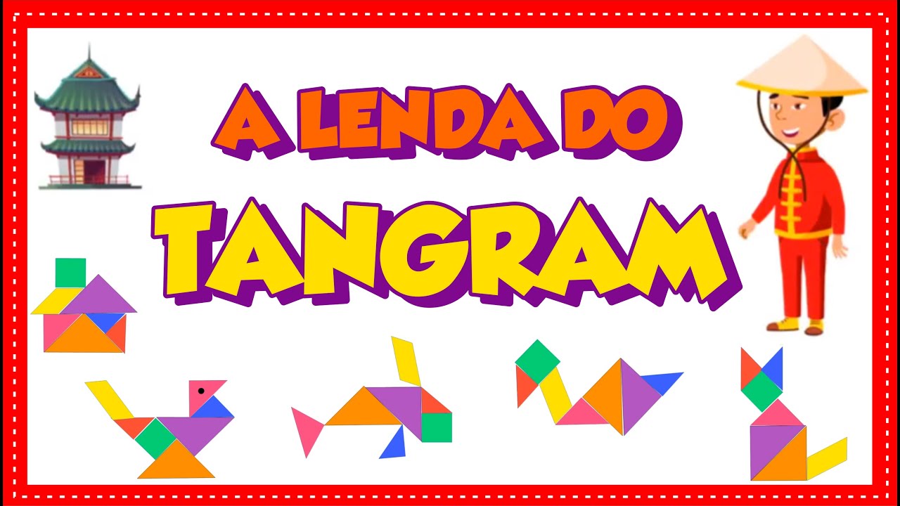 História Do Tangram Para Imprimir Retoedu