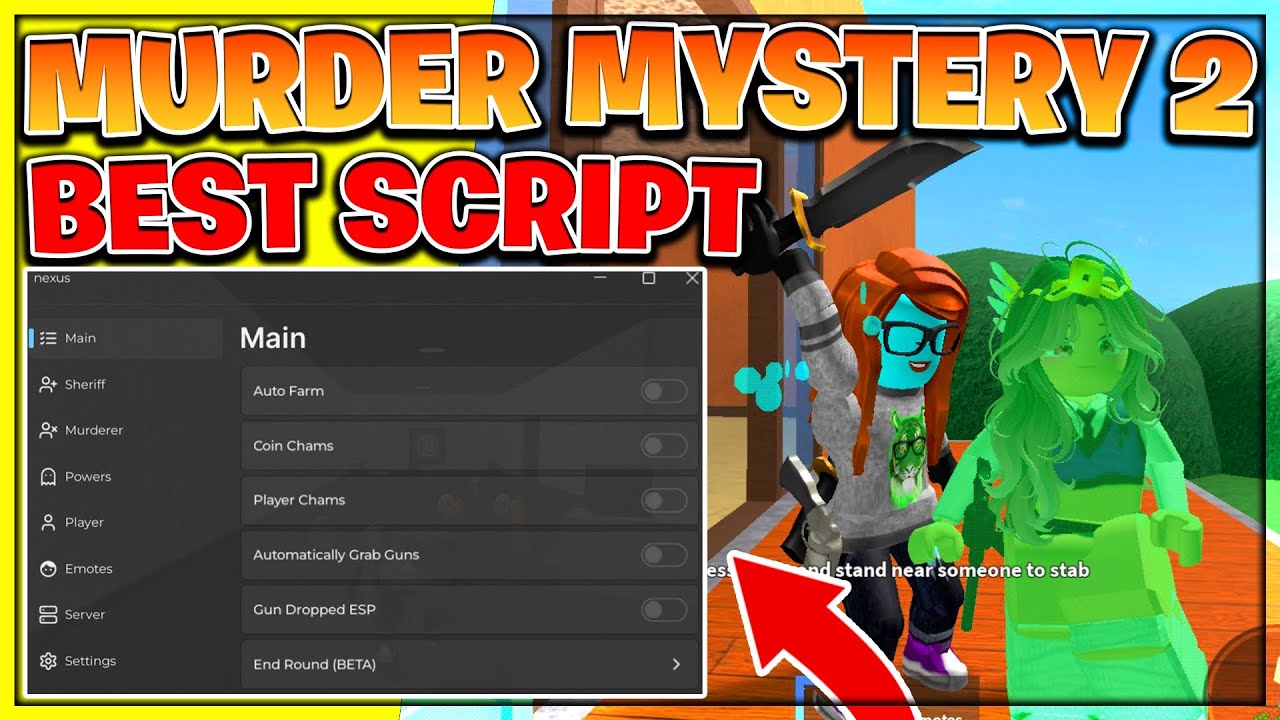New Murder Mystery 2 Script Mobile Silent Aim Esp Mm2 Script