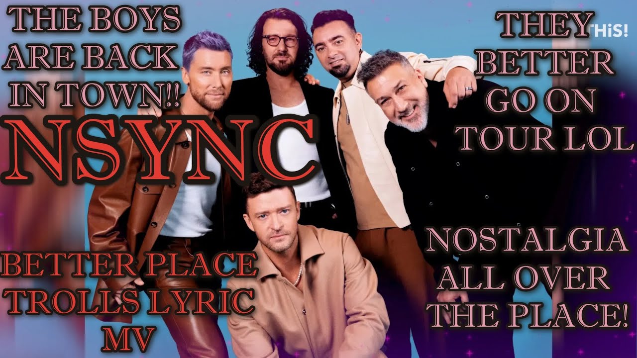Nsync Better Place Official Audio Reaction Youtube