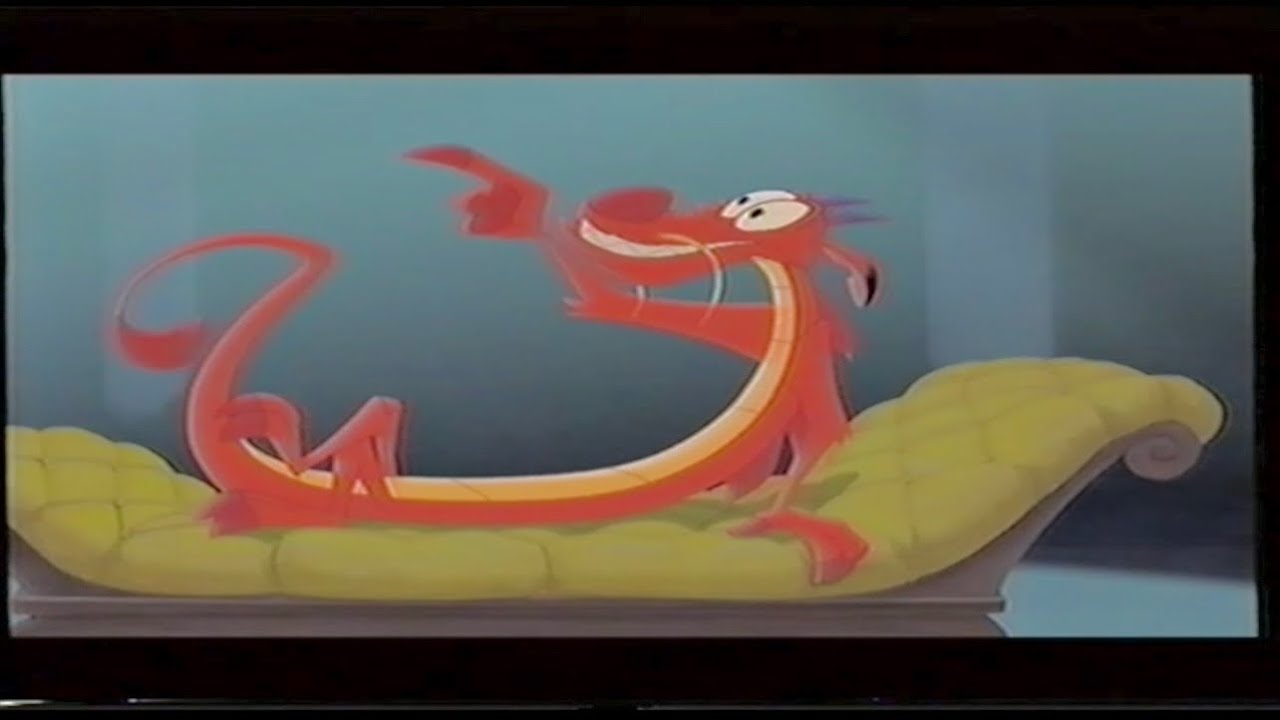 Mulan Ii Mushu S Opening Scene 2004 Vhs Capture With Flipped 3