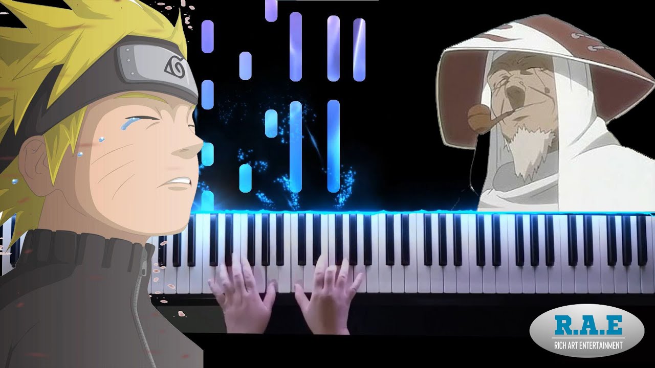 Hokage Funeral Naruto Ost Piano Tutorial Youtube
