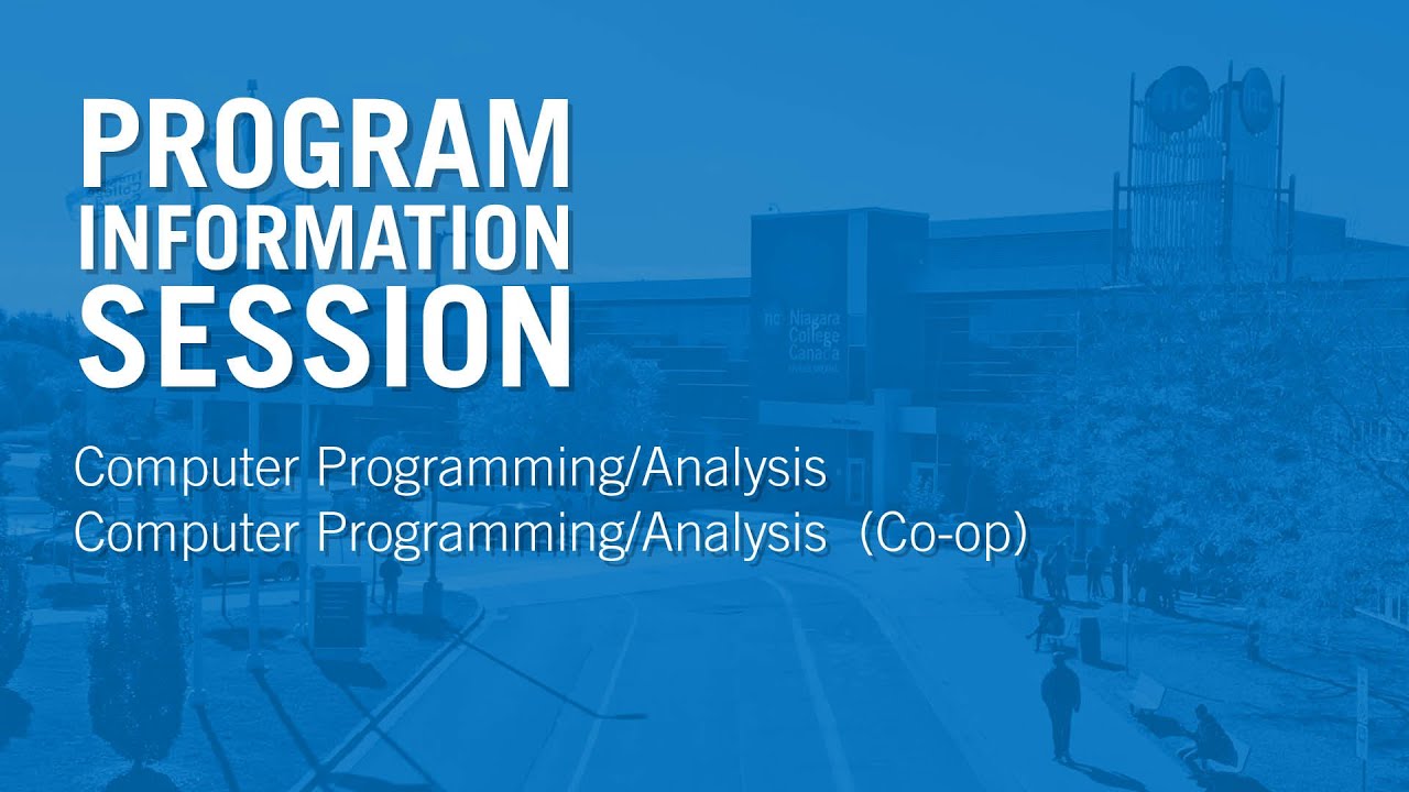 Program Information Session Computer Programming Youtube