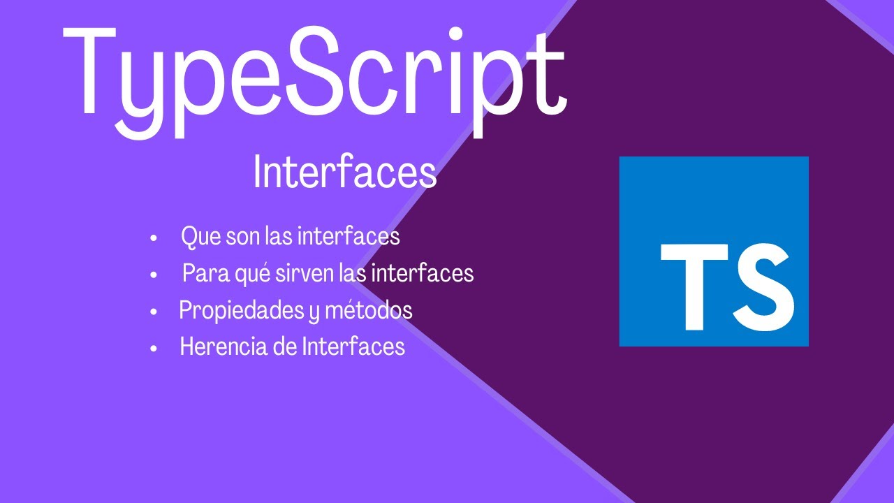 Typescript Interfaces Youtube