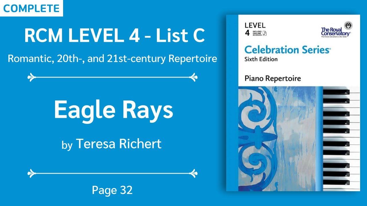 Rcm Level 4 Eagle Rays Teresa Richert Youtube