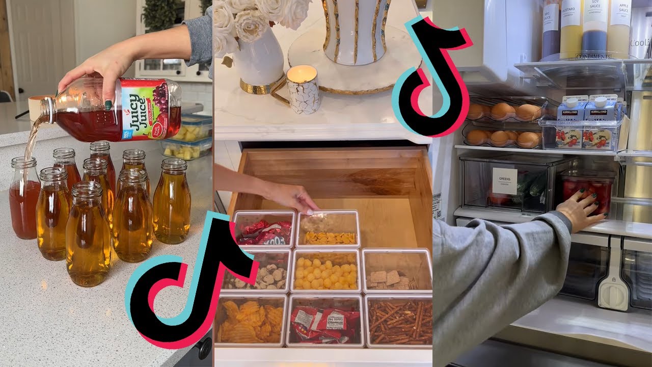 Satisfying Cleaning Organizing Restocking Tiktoks 5 Youtube