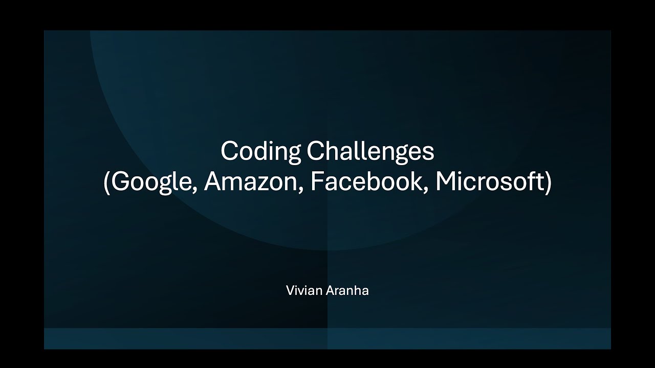 Technical Coding Challenges Algorithms Solved Using Javascript Youtube
