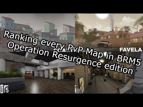 Ranking Every Pvp Map In Brm5 Operation Resurgence Edition Youtube