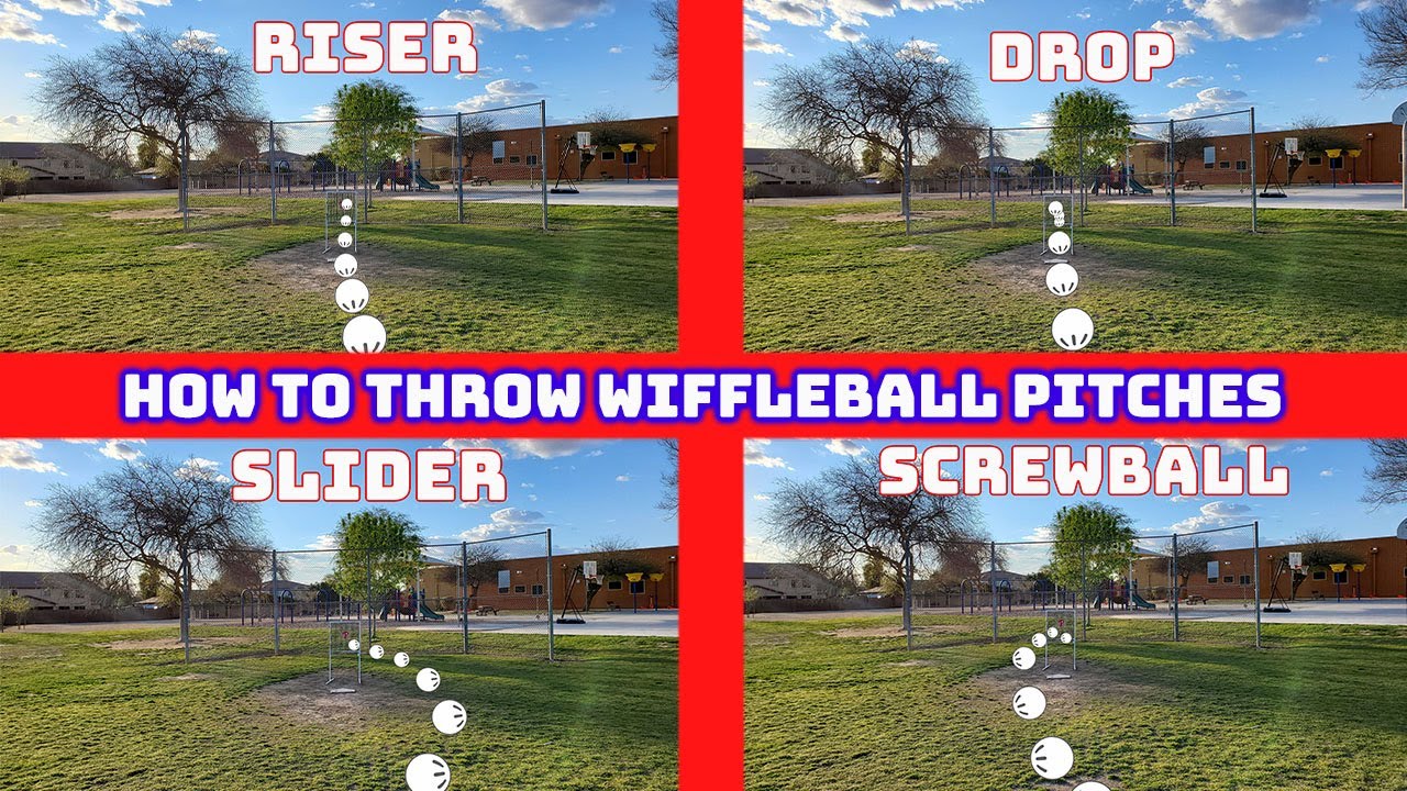 How To Throw Nasty Wiffle Ball Pitches