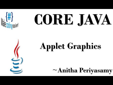 Applet Graphics Java Programming Youtube
