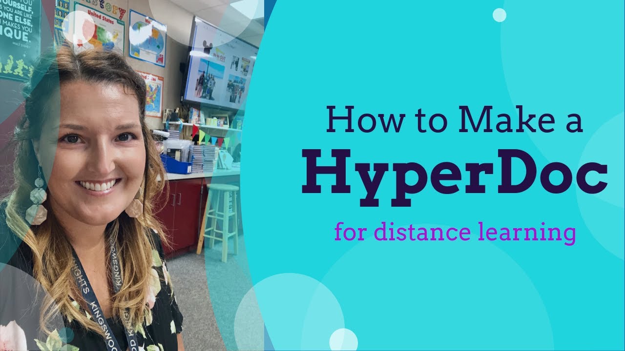 How To Create A Hyperdoc For Distance Learning Youtube