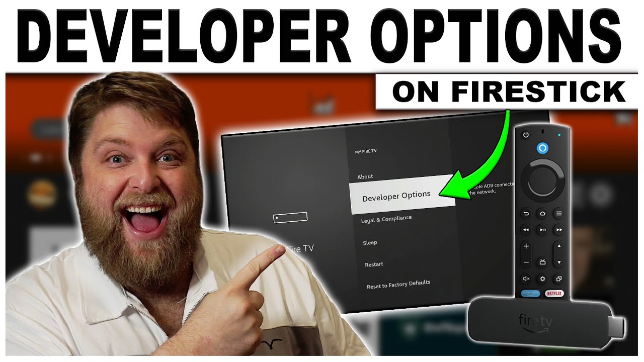 How To Enable Developer Options On Amazon Fire Tv Stick Youtube