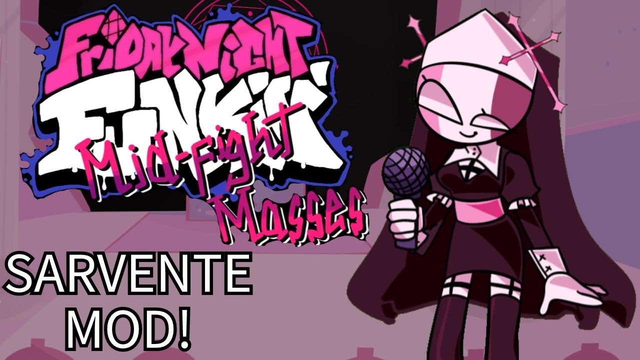 ёяшз Friday Night Funkin The Holy Church Fnf Sarvente Mid Fight