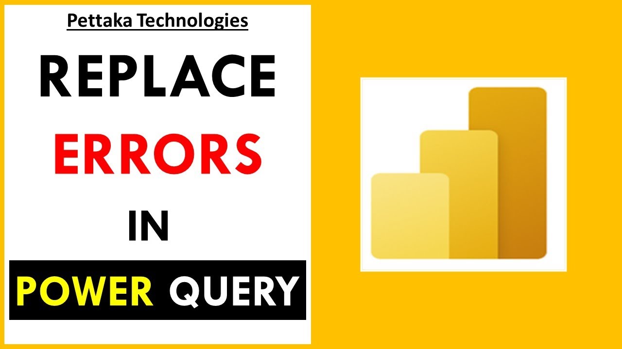 How To Fix Errors In Power Bi