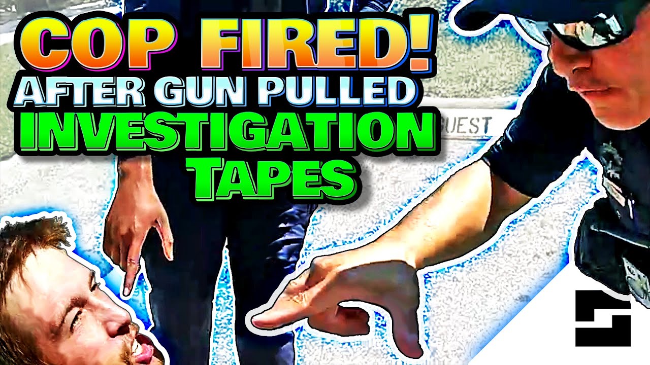 Cop Cries During Investigation Then Gets Fired Youtube