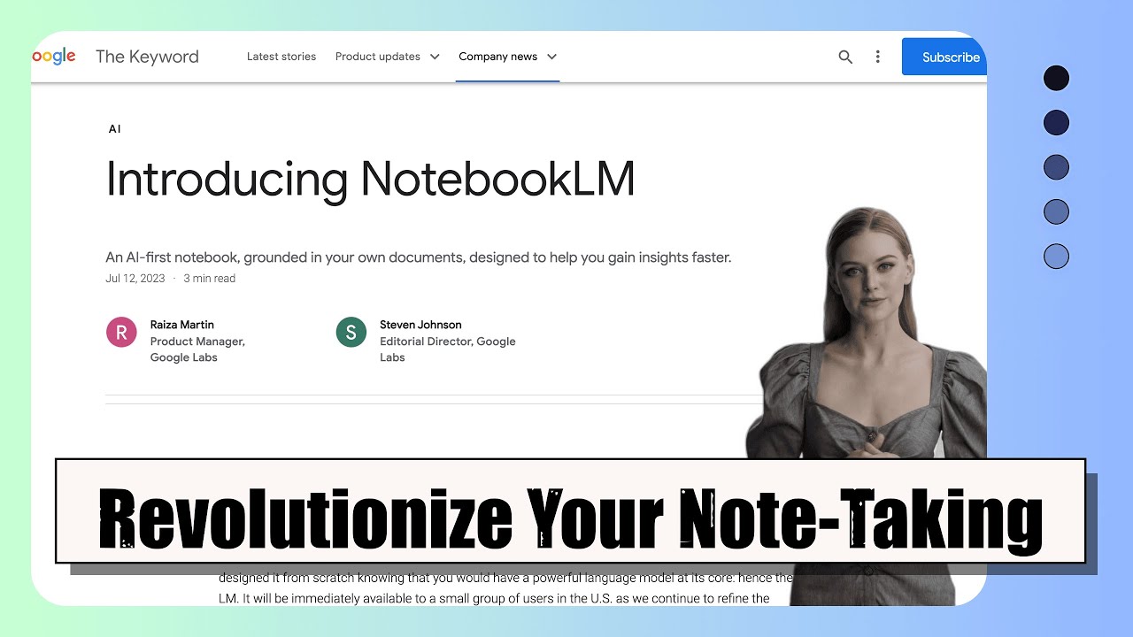 Introducing Notebooklm Google S Ai Notebook For Faster Insights And