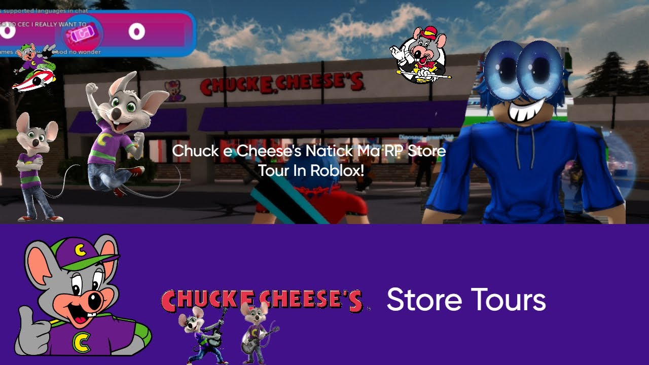 Tour Into Chuck E Cheese Natick Ma Rp In Roblox Youtube
