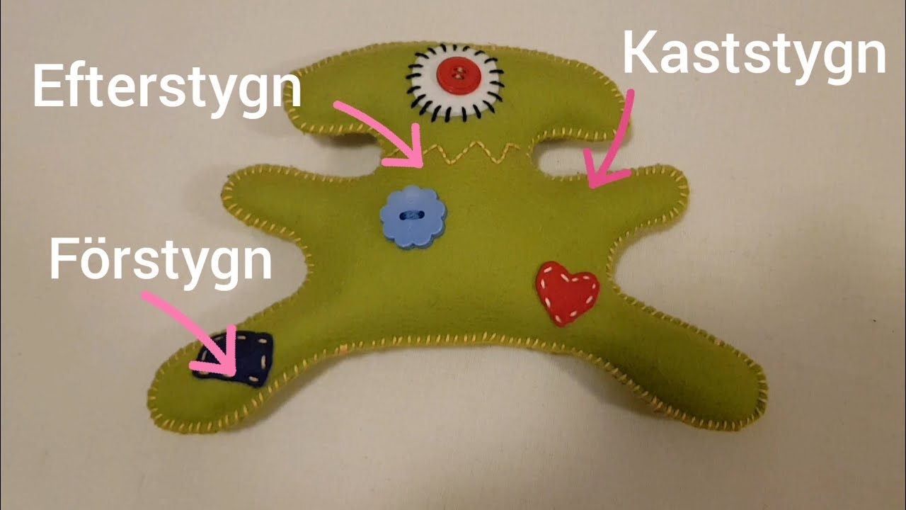 Sy Figur För Hand Olika Stygn Youtube