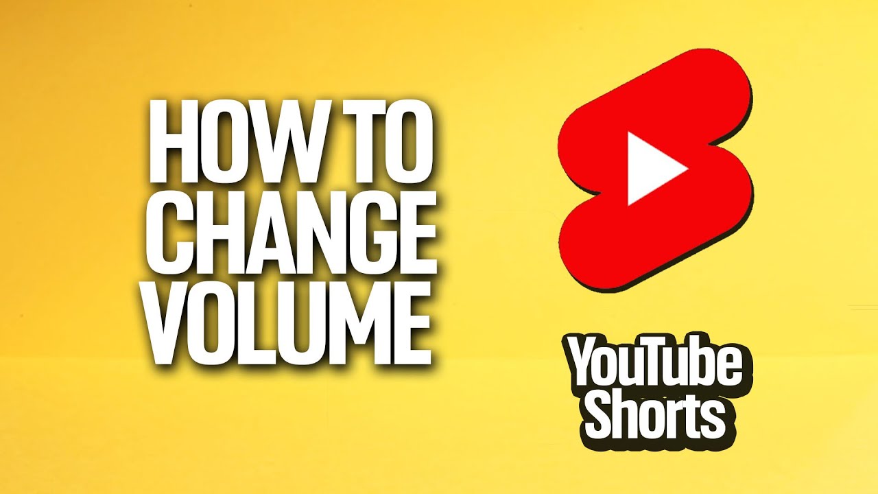 How To Change Volume On Youtube Shorts Tutorial Youtube