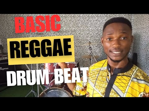 Basic Reggae Drum Beat Pattern Drum Lesson Youtube