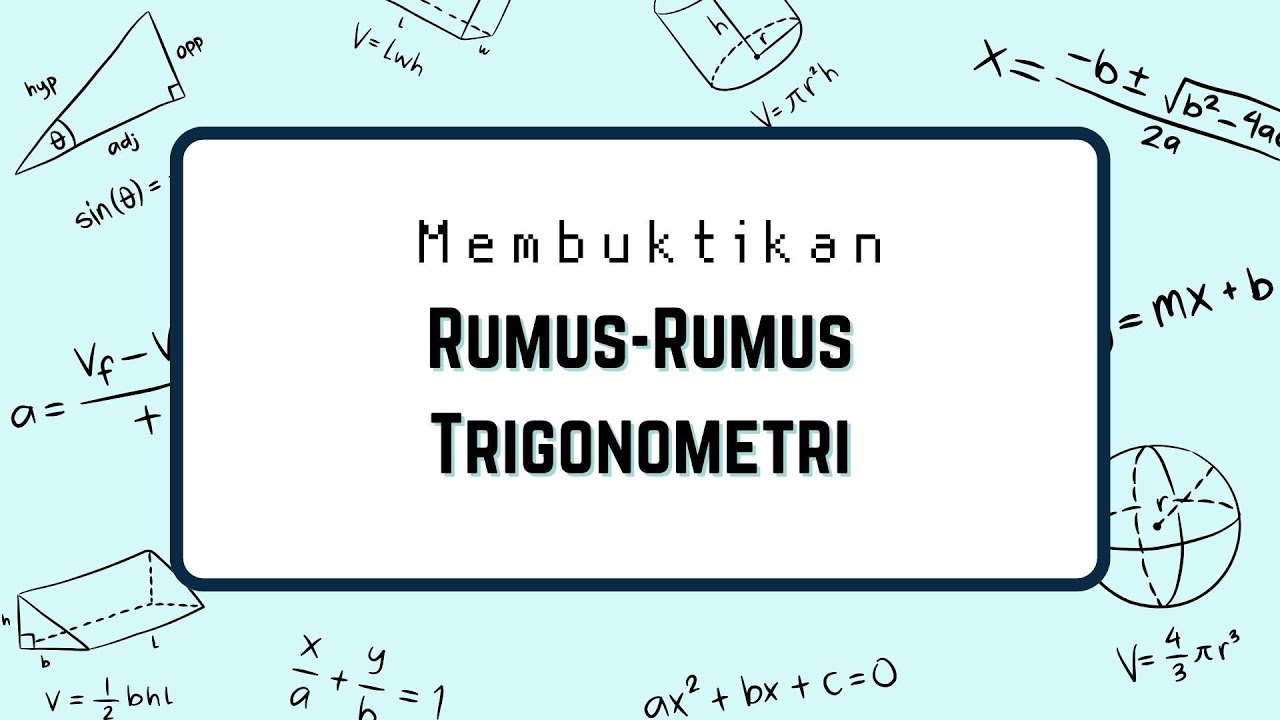 Pembuktian Cos A B Dan Cos A B Youtube