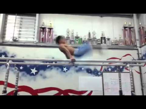 Double Back Off P Bars Youtube