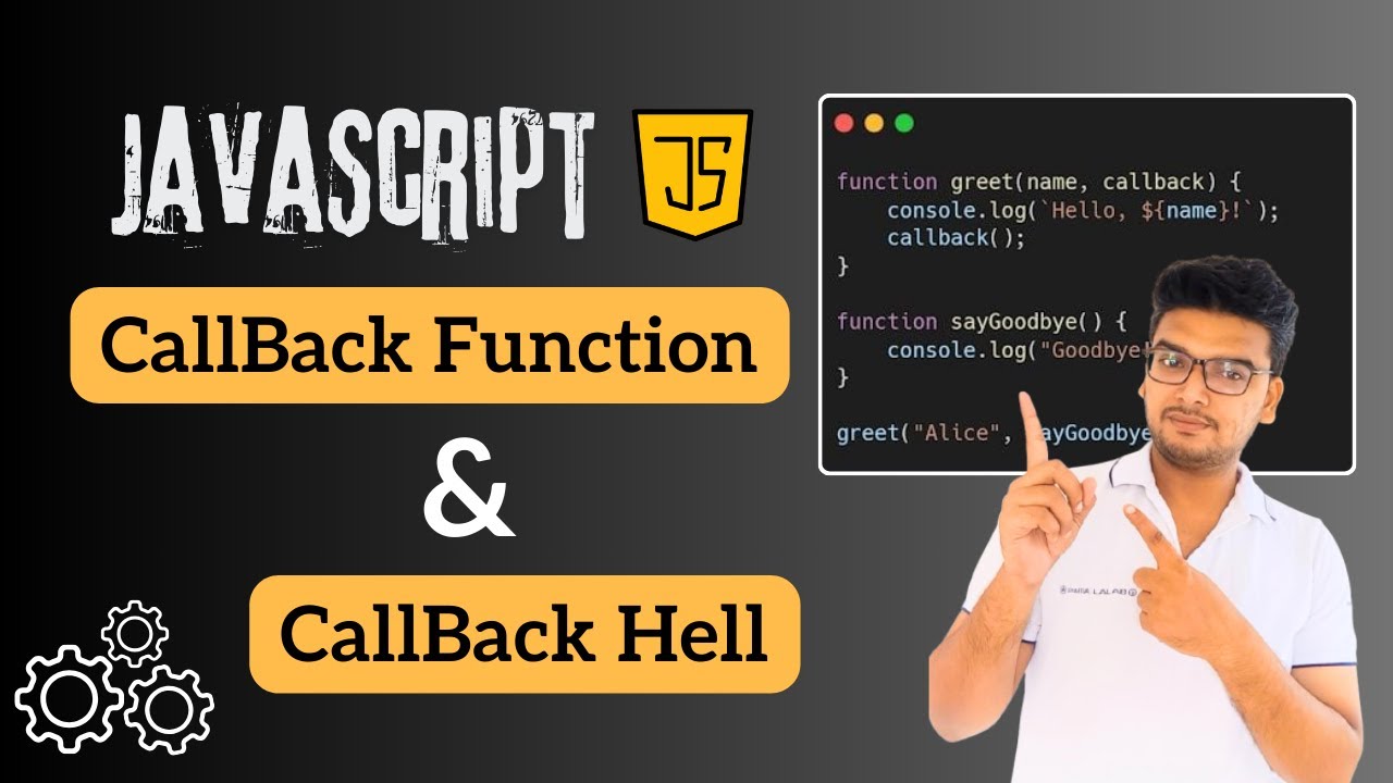 Callback Functions Callback Hell In Javascript Lecture 23