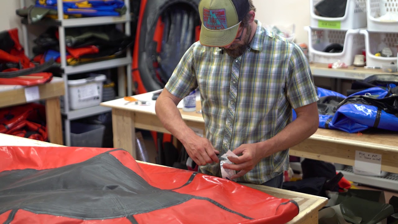 Basic Field Repair Alpacka Raft Packrafts Youtube