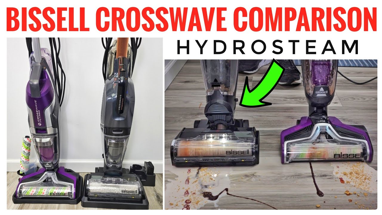 Bissell Crosswave Hydrosteam Vs Bissell Pet Pro Wet Dry Hardwood Floor
