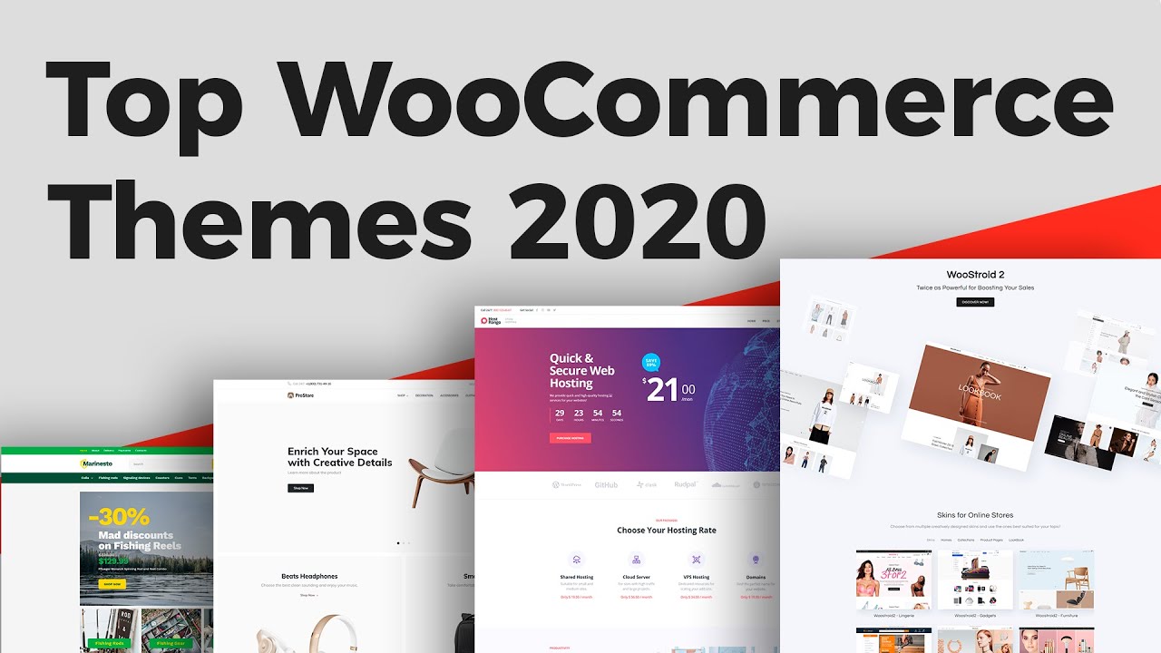 Best Free Woocommerce Themes Ecommerce Pofenext