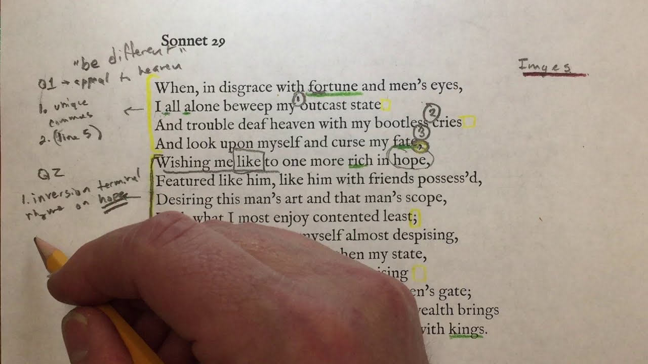 Shakespeare Sonnet Structure Givewes