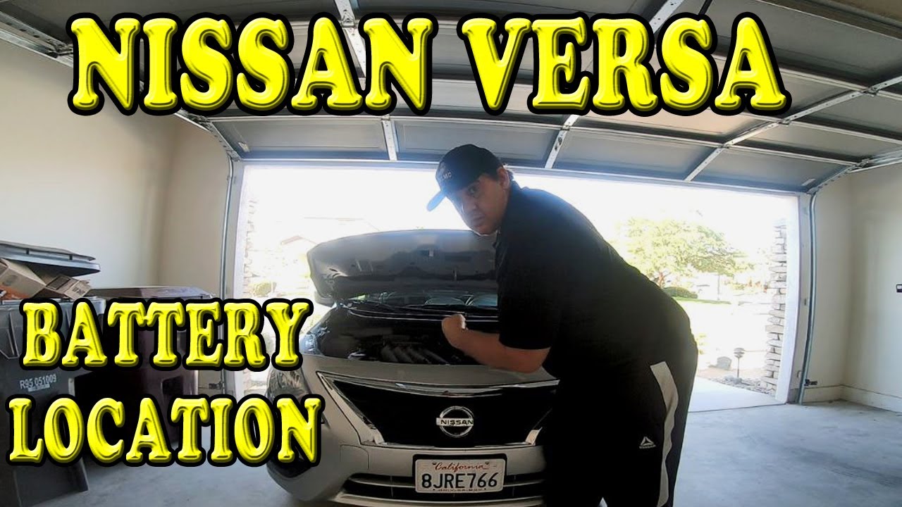 Nissan Versa Battery Location Youtube