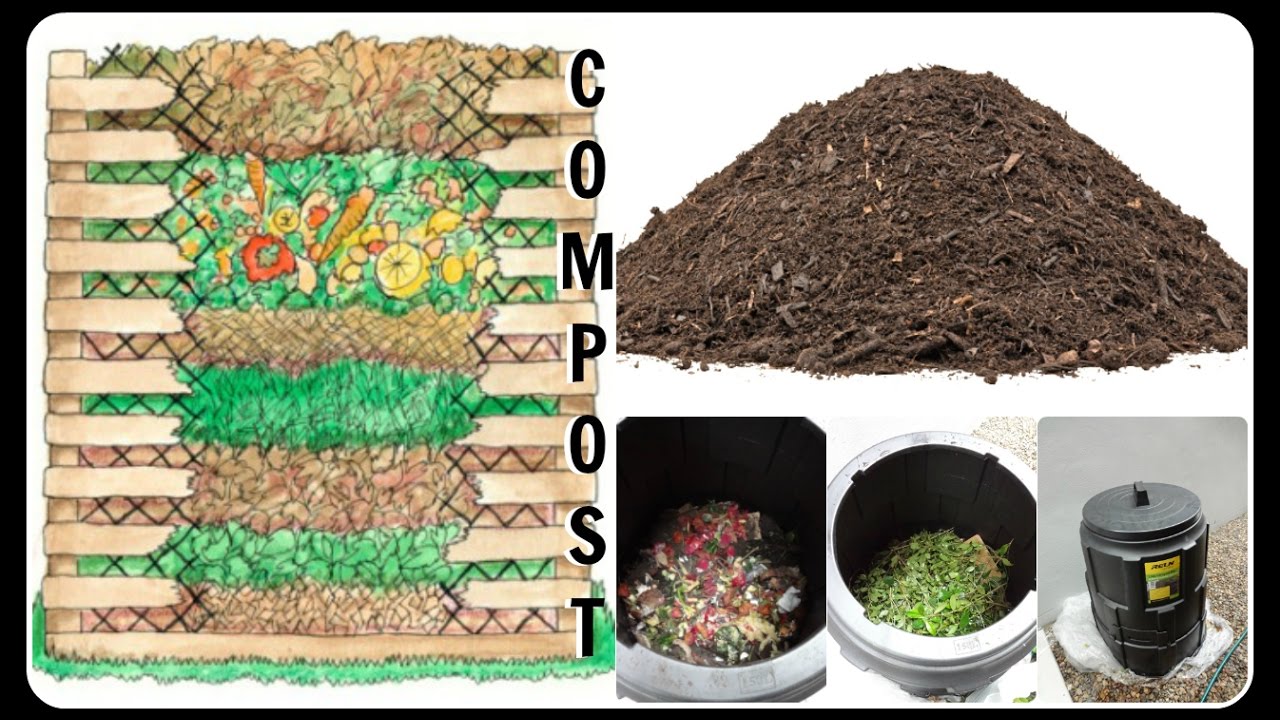 How To Compost Starting A Compost Bin Home Made Garden Soil Diy